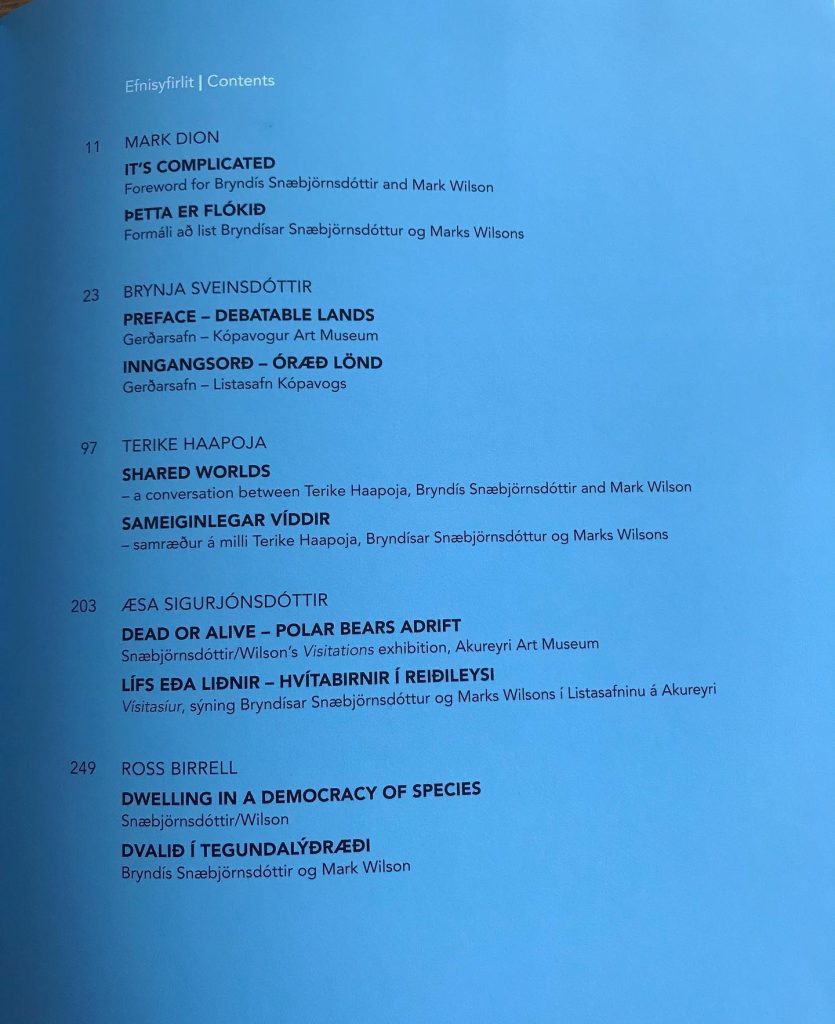 Debatable Lands | Óræ∂ Lönd | snæbjörnsdóttir / wilson